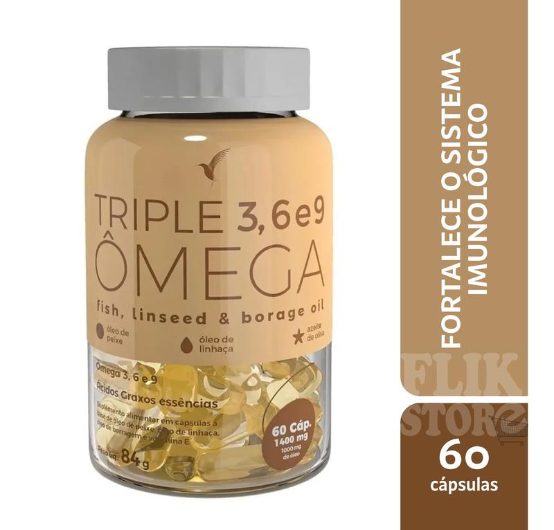 Triple Ômega Eleve Cártamo Oliva E Peixe Tratamento 30 dias - Eleve ...