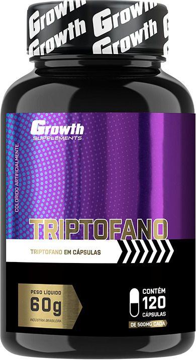 Triptofano 120 Cápsulas Original Growth Supplements - Triptofano ...