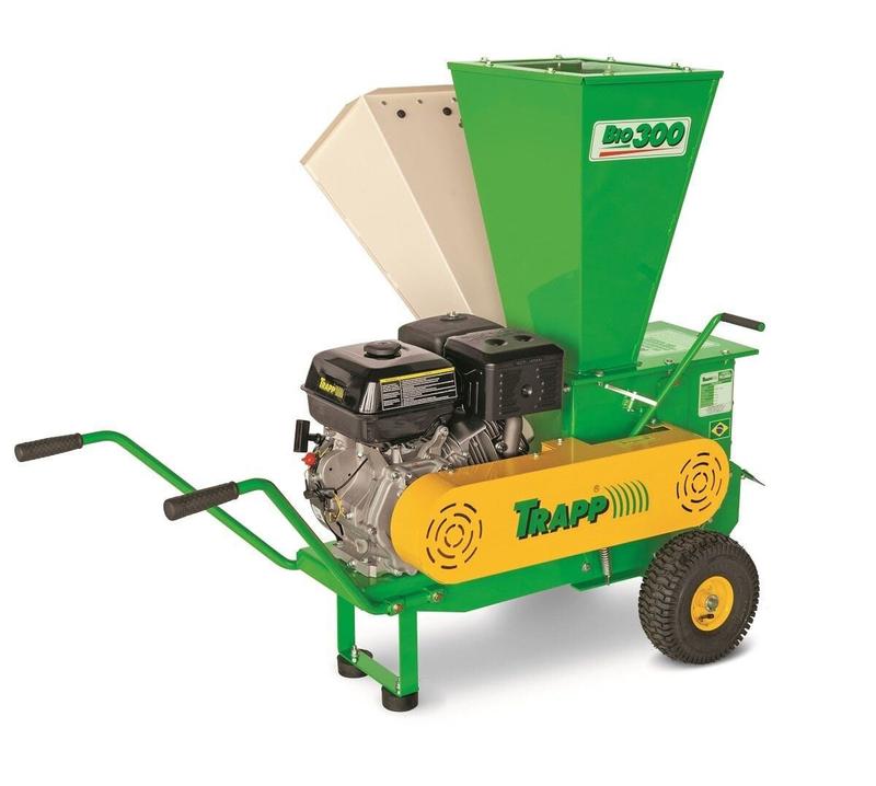 Triturador de Galhos/Resíduos Orgânicos a Gasolina 15HP BIO300 Trapp ...