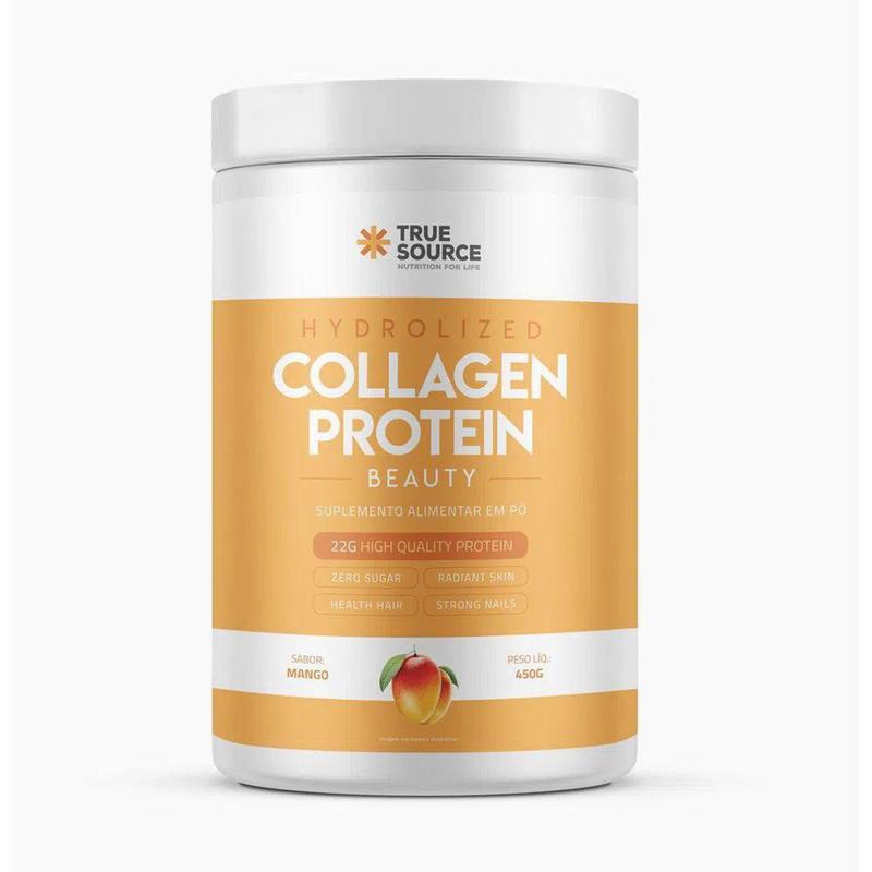 True Collagen Protein 450G Mango - True Source - Colágeno - Magazine Luiza