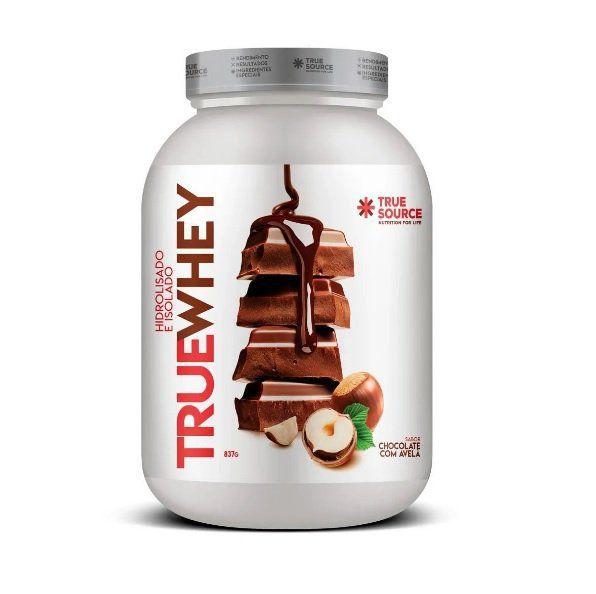 True Whey (837g) - Hidrolisado e Isolado - Sabor: Chocolate c/ Avelã ...