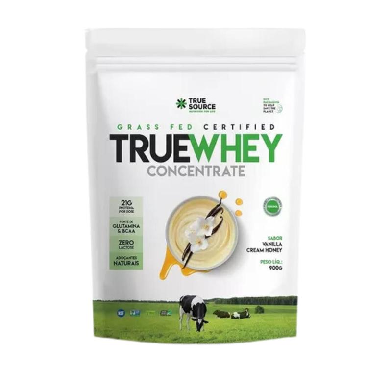 True Whey Concentrado Zero Lactose 900g - True Source - Whey Protein ...
