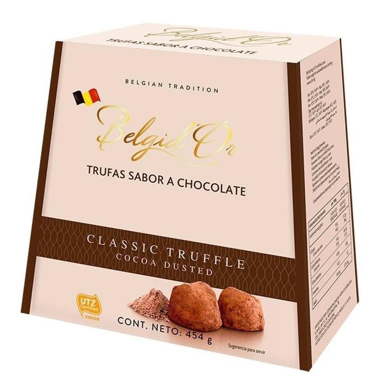 Truffles Belgian - Trufas Chocolate Tradicional 454 G - Bombom ...