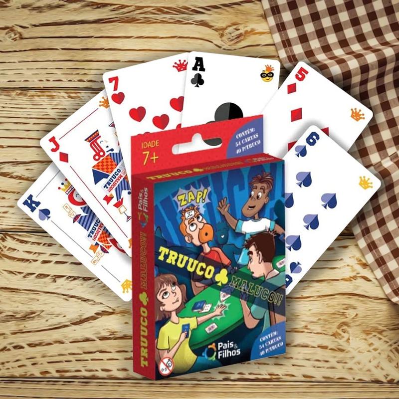 Truuco maluco , 54 cartas jogo de cartas para se divertir - Pais ...