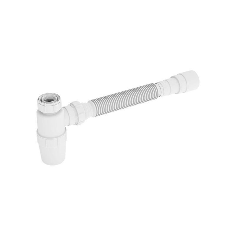 Tubo Extensível com Copo Sifonado Branco - Censi 7167 - Tubo de Ligação ...