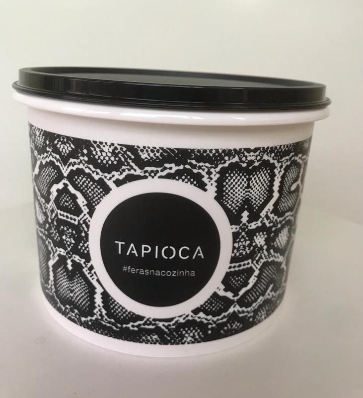 Tupper Caixa Tapioca 1,6kg - Feras - tupperware - Pote - Magazine Luiza
