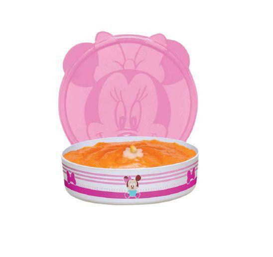 Tupper Pratinho Baby Minnie 500 Ml Tupperware Disney - Prato Infantil ...