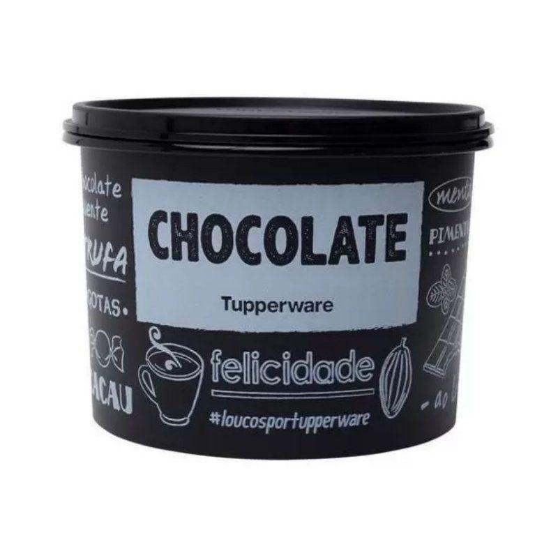 Tupperware Caixa Chocolate 1,3Kg P&b Conservar Mantimentos - Porta ...