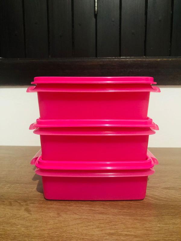 Tupperware Importada Tupper Pote 780ml Rosa - Pote - Magazine Luiza