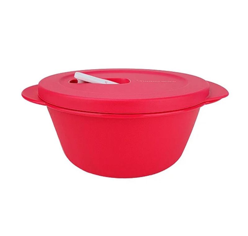 Tupperware mini cristal wave geração ll rosa neon775 ml - Pote ...