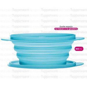Tupperware Mini Max 950ml Azul Ártico - Super Lançamento - Pote ...