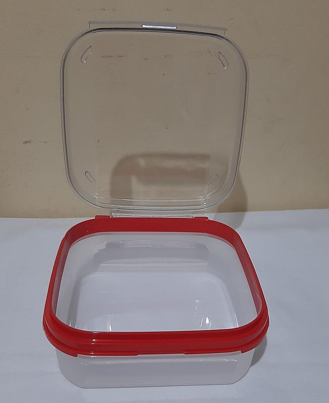 Tupperware Modular Quadrado Classic 1,1 litro Chili - Pote - Magazine Luiza