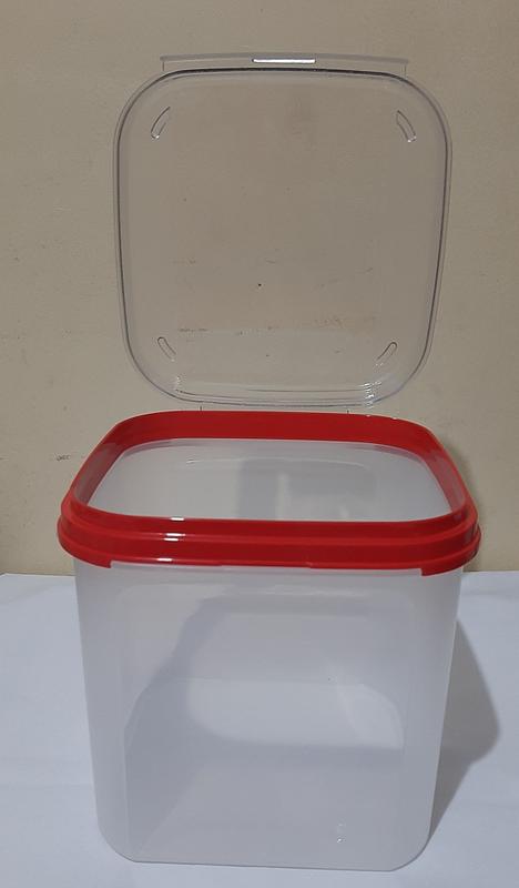 Tupperware Modular Quadrado Plus 4 Litros Chili - Pote - Magazine Luiza