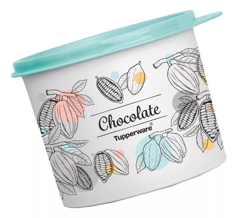 Tupperware Redondinha 500ml Chocolate - Pote - Magazine Luiza