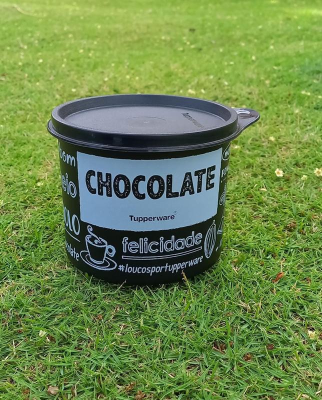 Tupperware Redondinha 500ml PB Chocolate - Pote - Magazine Luiza