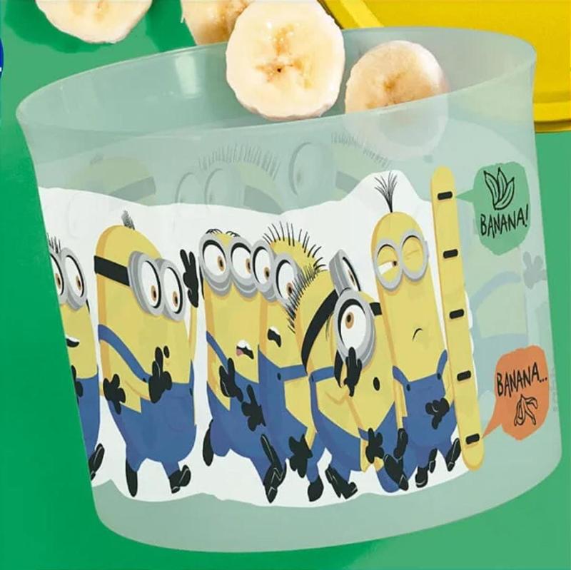 Tupperware Redondinha Minions 500ml - Porta mantimentos - Magazine Luiza
