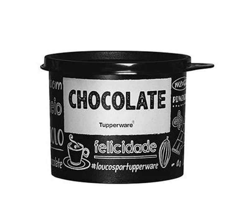 Tupperware redondinha para chocolate p&b 390 grs - Pote - Magazine Luiza