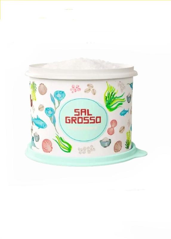 Tupperware Tupper Caixa de Sal Grosso 1,1L - Pote - Magazine Luiza