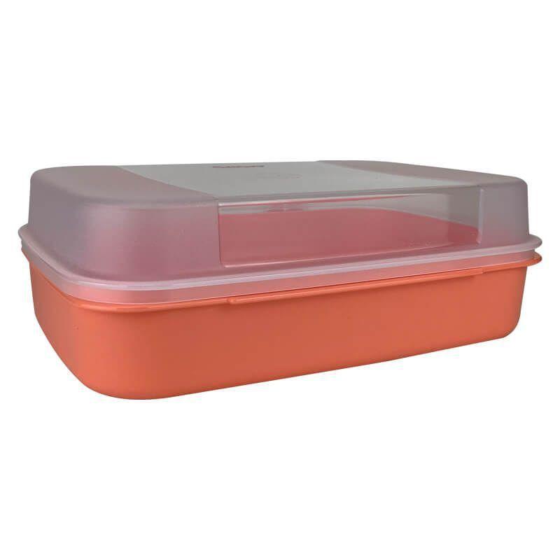 Tupperware Visual Box Mini 550ml Laranja Original - Pote - Magazine Luiza