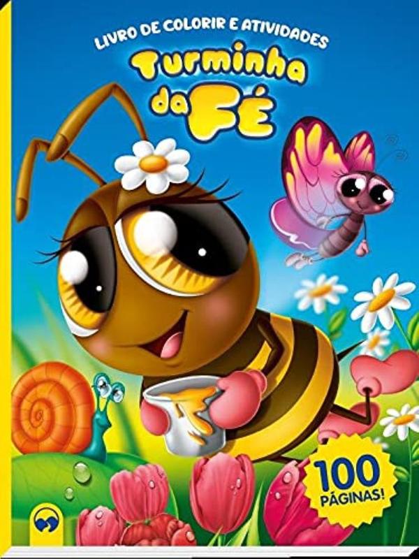 Turminha Da Fé - 100 Páginas Para Colorir E Atividades - Livros de ...