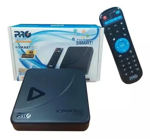 Tv Box Wifi 4k P/ Transformar Tv Em Smart 2gb Pro Eletronic - TV Box ...