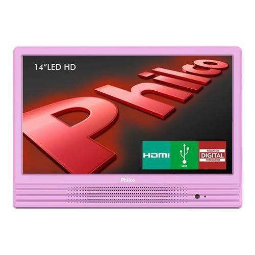 TV LED 14" HD Philco PH14E10DR com Conversor Digital Integrado, Entrada ...