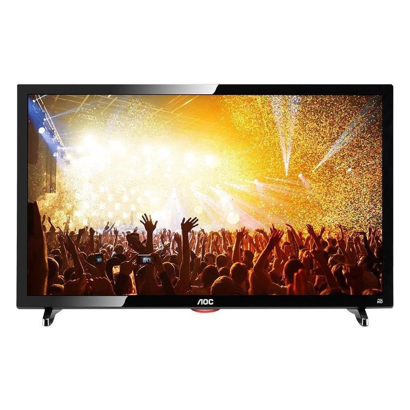 TV LED 24" AOC LE24D1461 Full HD com 1 USB 2 HDMI VGA e Função Monitor ...