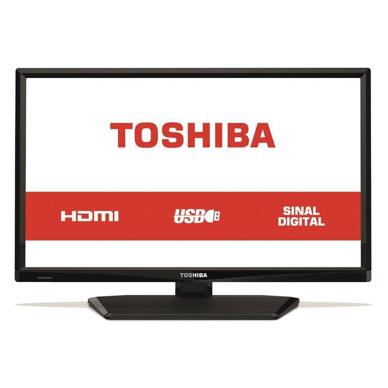 TV LED 24 Polegadas Semp Toshiba 24L1700 HD 1 HDMI 1 USB 60Hz - TVs ...