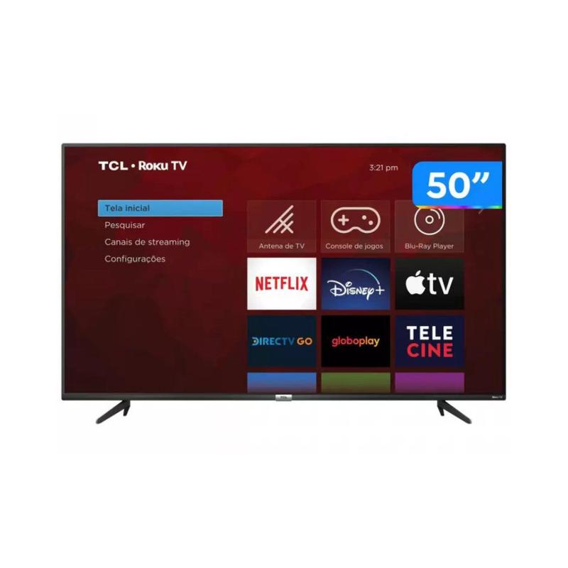 TV TCL Smart 50" 50RP620 4K LED - Semp TCL - Smart TV - Magazine Luiza