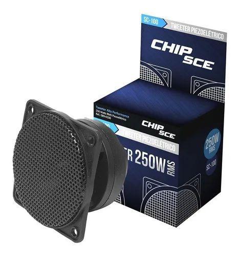 Tweeter Plastico 250W - SCE-100 - Performance Sound - CHIPSCE - Tweeter ...