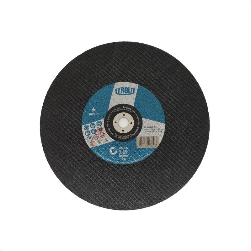 Tyrolit disco corte reto 300 x 2.5 x 19.1 a46s basic - Disco de Corte ...