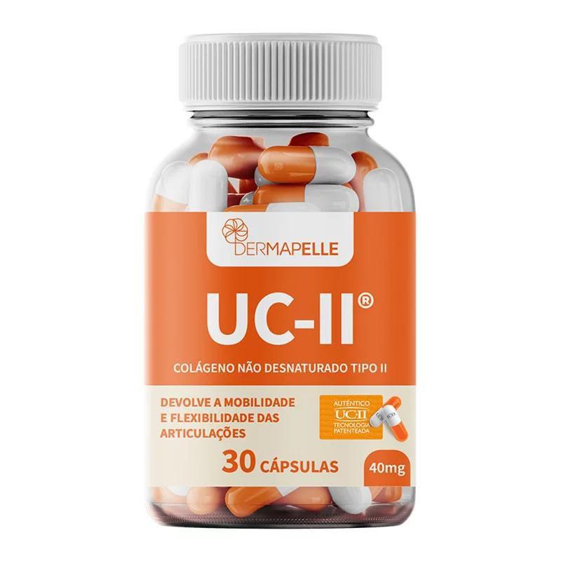 UC-II - Colágeno Tipo II 30 Cápsulas - Dermapelle - Colágeno - Magazine Luiza