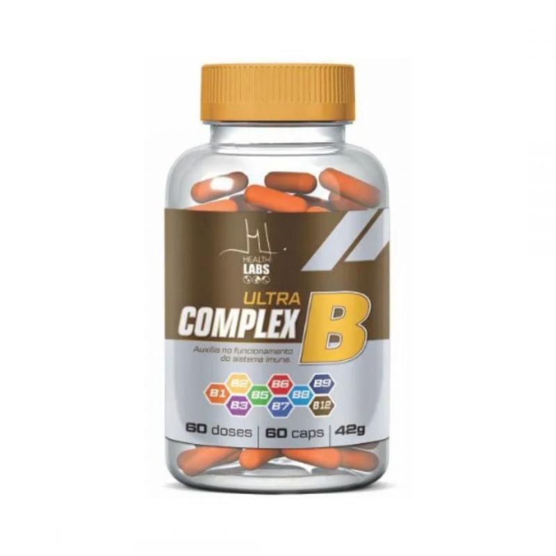 Ultra complex b - 60 capsulas - health labs - Fitoterápicos e Vitaminas ...