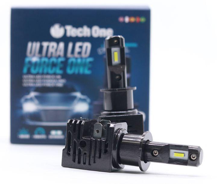 Ultra led force one 12v 6000k h3 tech one - Outros Automotivo - Magazine Luiza