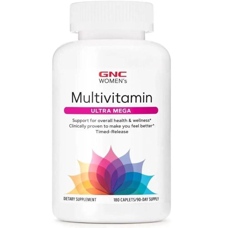 Ultra Mega Women's Multivitamin (180) - GNC - Multivitamínico ...