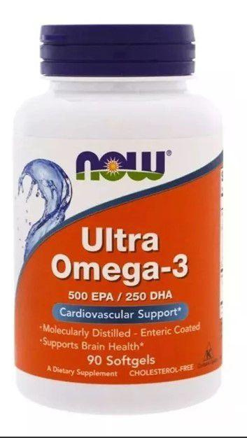 Ultra Omega 3 Now 500epa/250dha Original Importado 90 cap - NOW FOODS ...