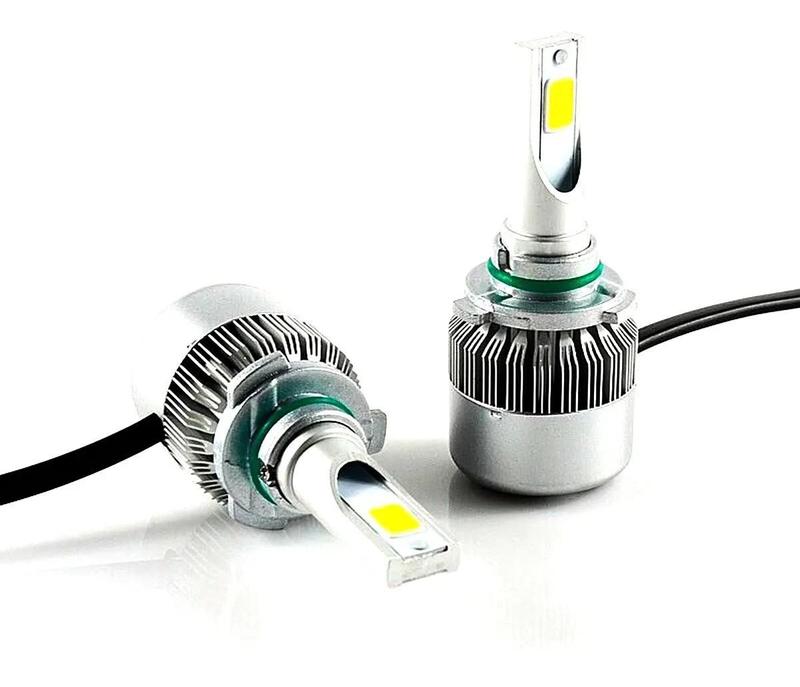 Ultra Super Led AUTOMOTIVO 20000 lumens Kit Farol completo 6500k H3 H4 ...