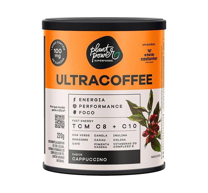 Ultracoffee Sabor Cappuccino A Tal da Castanha 220g - Complemento ...