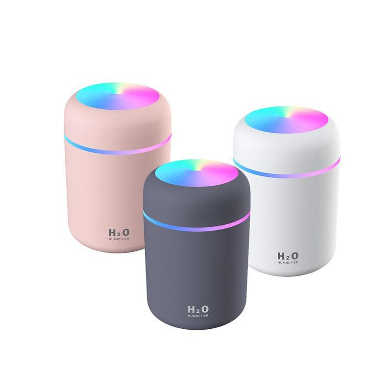 Umidificador Compacto Led Humidifier Colorful USB Essencias - Exclusivo ...