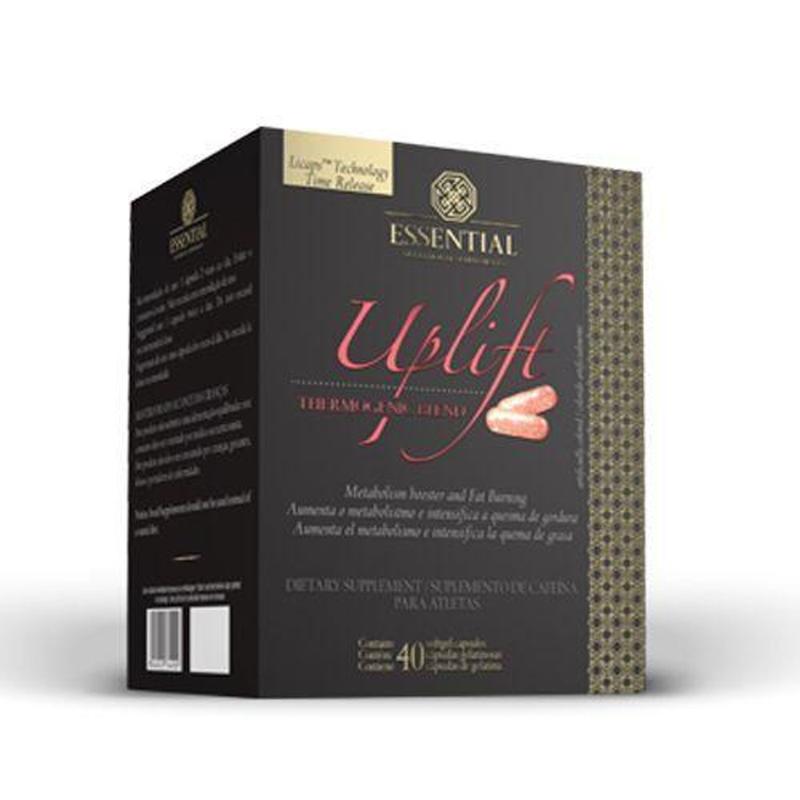 UpLift - Caixa com 40 cápsulas - Essential Nutrition - Termogênico ...