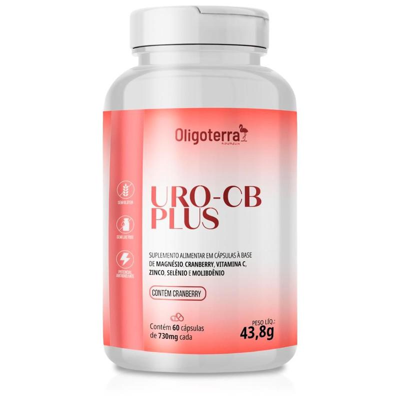 Uro-CB Plus 60cáps 730mg (Oligoterra) - Oligoterra Nutracêuticos ...