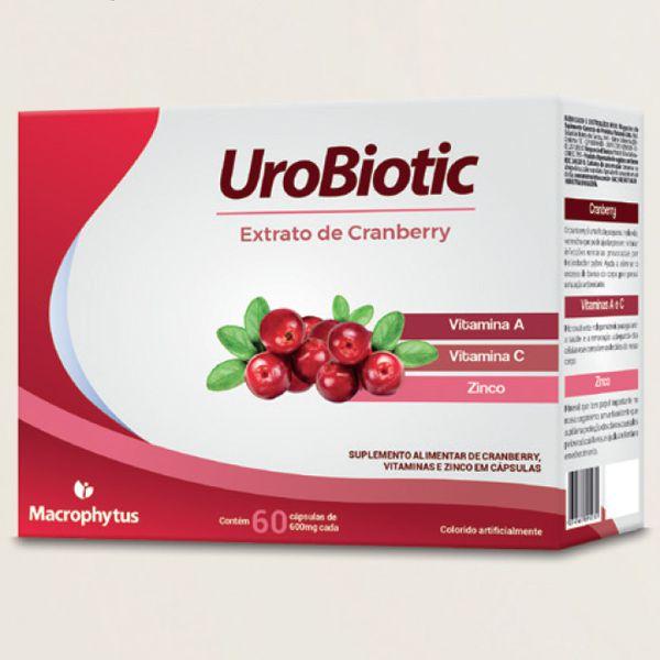 Urobiotic extrato de Cranberry 600 mg 60 cápsulas - Macrophytus ...