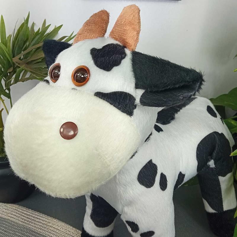 Ursinho de Pelúcia Vaquinha em Pé - Não musical - Pelúcia - Dextil - Pelúcia - Magazine Luiza