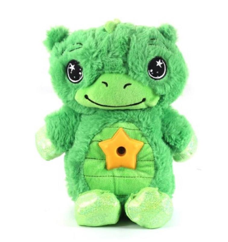 Urso De Pelúcia Luminária Com Projetor De Luz Na Barriga - Starbelly ...