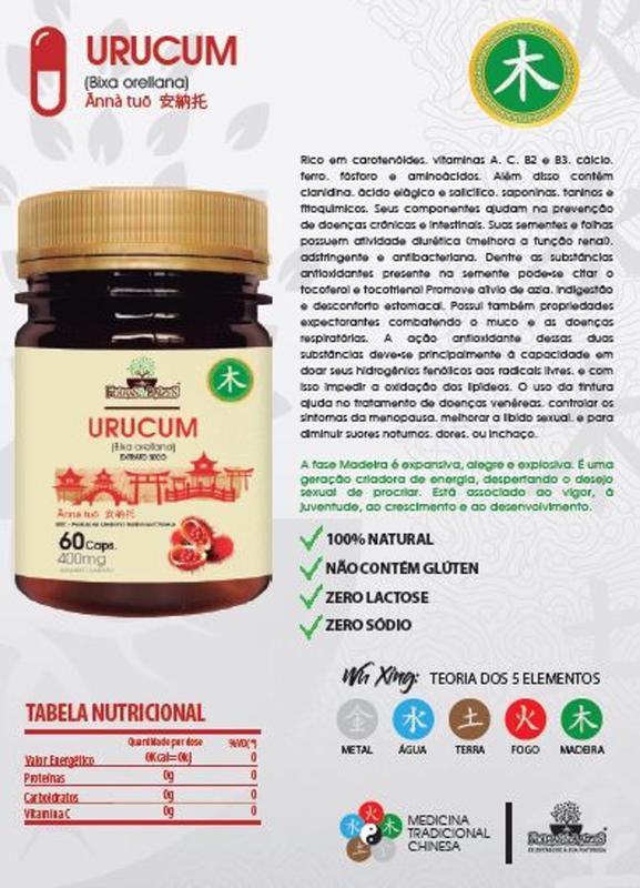 Urucum extrato seco mtc 60 caps folhas e raizes - FOLHAS E RAÍZES - No ...