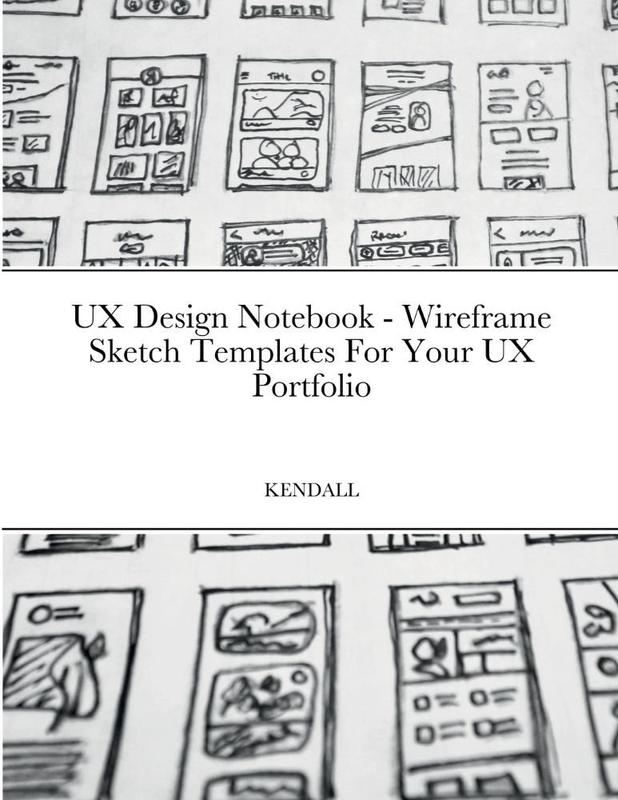 UX Design Notebook - Wireframe Sketch Templates For Your UX - Lulu ...