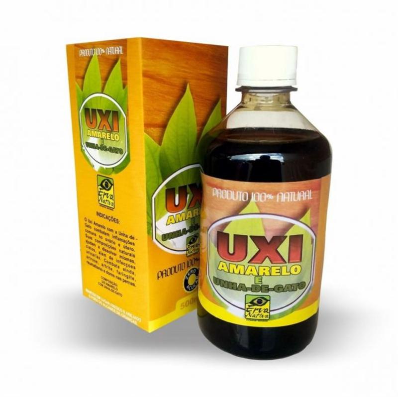 Uxi Amarelo Com Unha de Gato Para Infecção Urinária 500 mL - Erva ...
