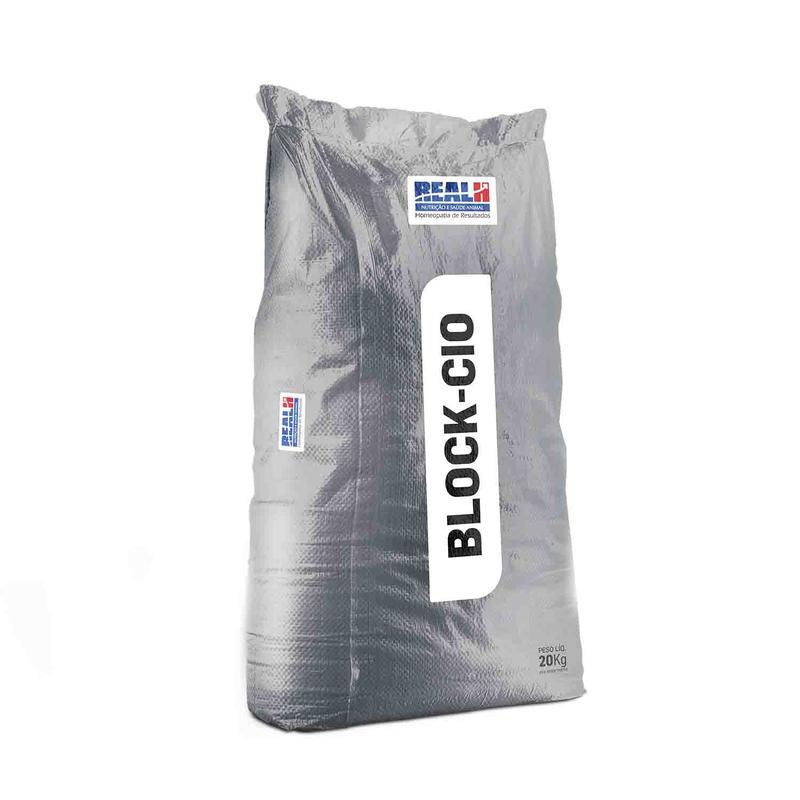 V BLOCK CIO 20kg - REAL H - Vitaminas e Suplementos para Pet - Magazine Luiza
