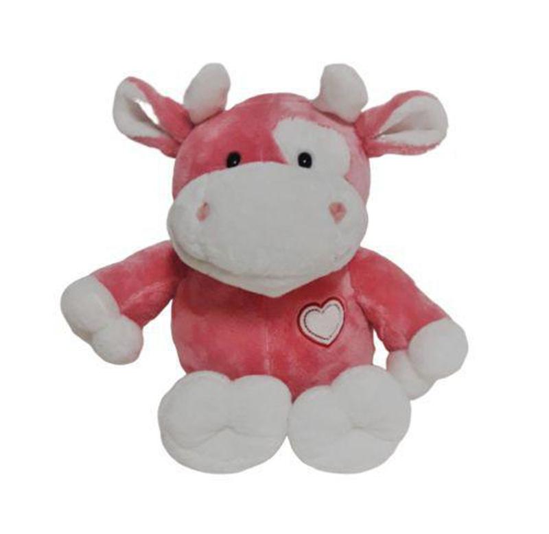 Vaca de pelúcia rosa Pibu C414M 43cm - Pelúcia - Magazine Luiza