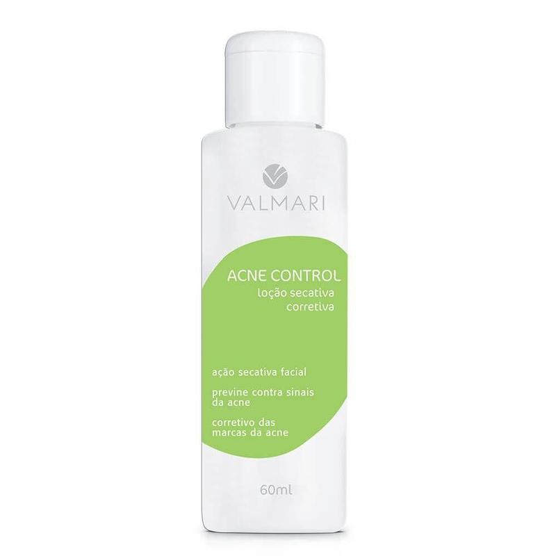 Valmari Loção Secativa Corretiva Acne Control 60ml - Antiacne ...